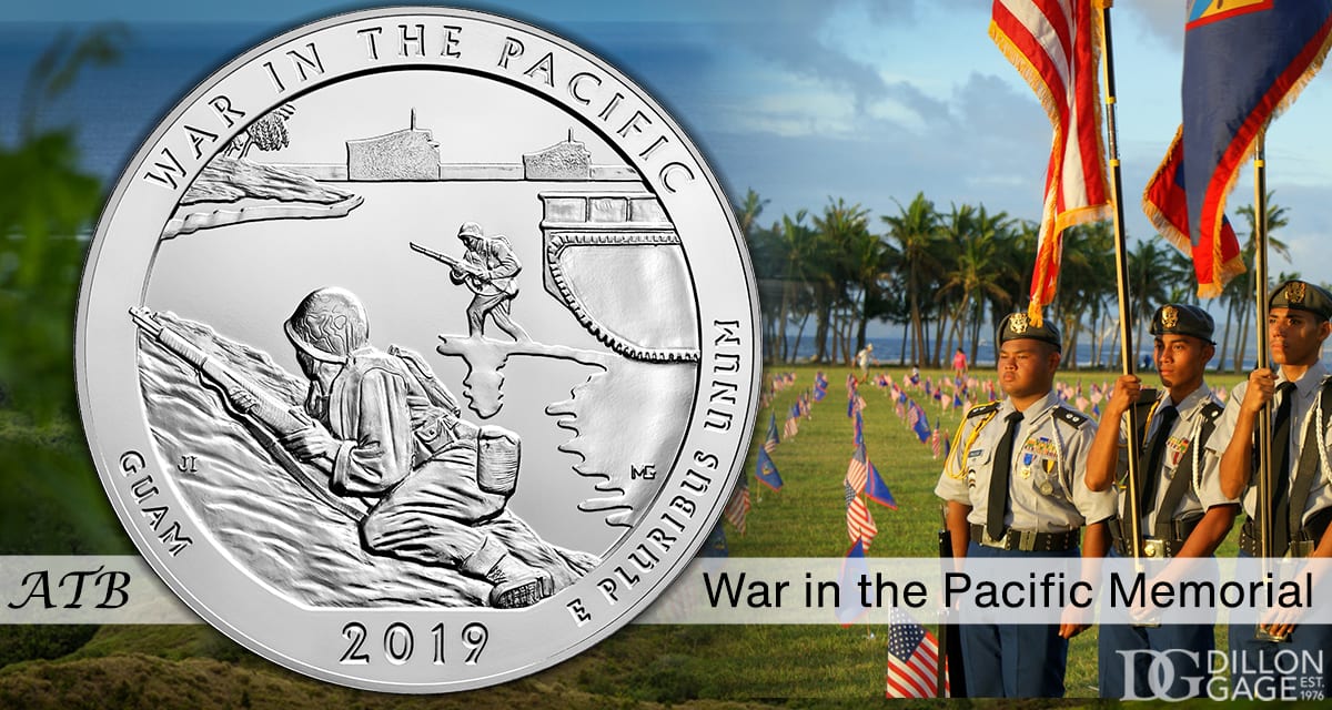 ATB War In Pacific 5 ounce Silver Bullion - Dillon Gage